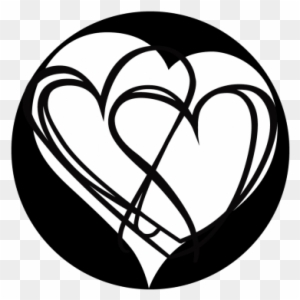 Inverted Intertwined Hearts Gobo - Heart - Free Transparent PNG Clipart ...