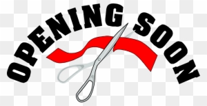 Stock Photo Illustration Of Opening Soon Text With - Grand Opening ...