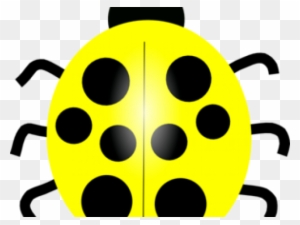 Yellow Ladybug Clip Art At Clker Vector Clip Art - Lady Bird Clipart ...