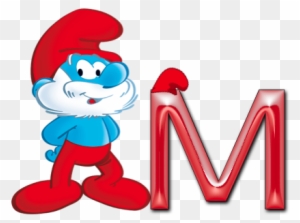 Free Alphabet, Smurf Alphabet, A-z, Png Graphics, Letter - Smurfs Papa ...