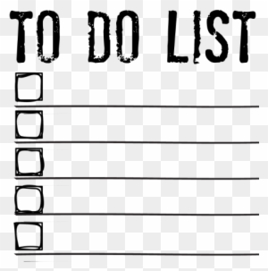 To Do List Clip Art, Transparent PNG Clipart Images Free Download ...