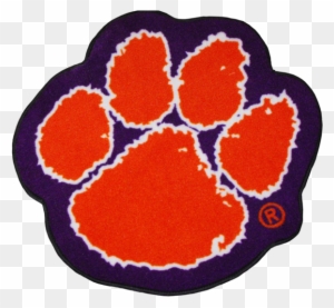Clemson Tiger Paw Clip Art, Transparent PNG Clipart Images Free ...