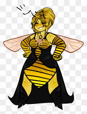 Queenie The Bee Monster - Bee Oc - Free Transparent PNG Clipart Images ...