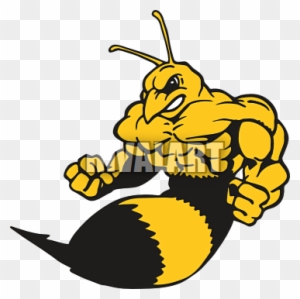 Clipart Of Bee Flexing Muscles Bee01x003 Search Clip Art