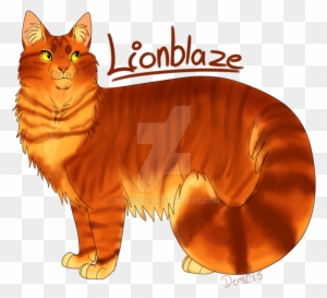 Lionblaze Warrior Cats Drawing - Free Transparent PNG Clipart Images ...