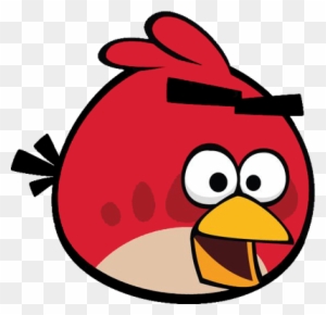 Angry Bird Red Bird - Happy Angry Birds Characters - Free Transparent ...