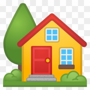 House Clipart Emoji - Icon House Tree Png - Free Transparent PNG ...