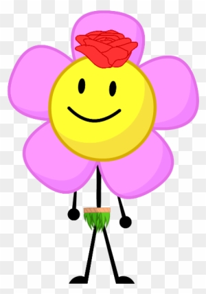 Flower Pose - Battle For Dream Island Flower - Free Transparent PNG ...