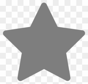 Grey Star - 3d Star Png - Free Transparent PNG Clipart Images Download