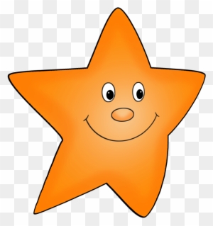 Orange Flying Star Drawing - Clip Art - Free Transparent PNG Clipart ...