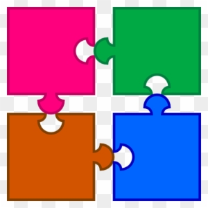 Download - 4 Puzzle Pieces Clip Art - Free Transparent PNG Clipart ...
