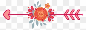 Flower Arrow Png - Free Transparent PNG Clipart Images Download