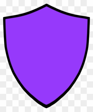 Shield Purple Clip Art At Clkercom Vector Online Royalty - Shield Logo ...
