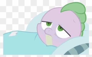 Sick Spike By Queencold - Mlp Spike Sick Fanfiction - Free Transparent ...