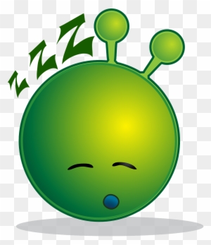 Feeling Sick - Smiley Alien - Free Transparent PNG Clipart Images Download