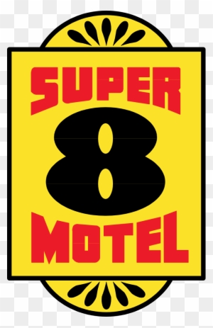 Super 8 Motel Logo - Free Transparent PNG Clipart Images Download