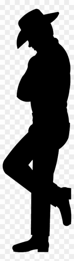Clipart Cowboy Silhouette