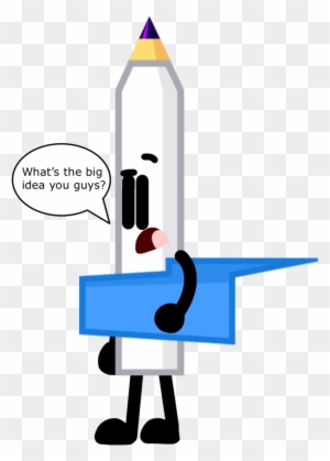 Bfdi Pen Without Cap - Free Transparent PNG Clipart Images Download