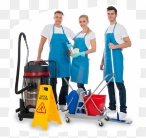 Our Cleaners Provide Professional Cleaning Service - Group Of Janitors ...
