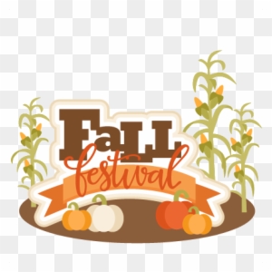 Fall Festival Title Svg Scrapbook Cut File Cute Clipart - Fall Festival ...