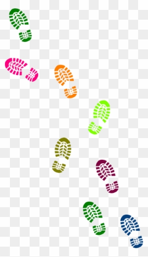 Dancing Footsteps Clipart