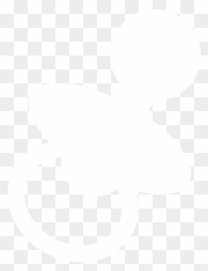 White Pacifier 2 Icon - White Pacifier Transparent - Free Transparent ...