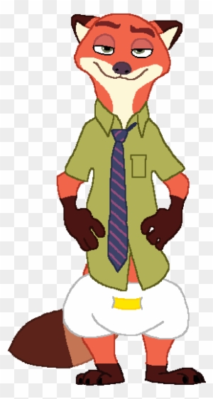 Nick Wilde In A Big Poofy Diaper By Opallovestoslaughter - Zootopia ...