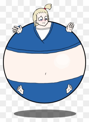 Giant Inflation Blueberry Girl - Free Transparent PNG Clipart Images ...