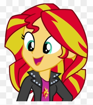 Sunset Shimmer Rainbow Rocks Singing - Free Transparent PNG Clipart ...