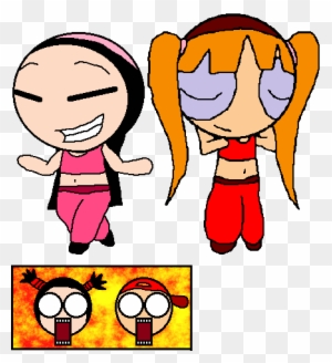 Pucca And Blossom Bellydancing By Thebestmltbm - Powerpuff Girls Belly ...