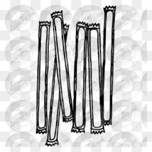 Freeze Pops Outline - Ice Pop - Free Transparent PNG Clipart Images ...