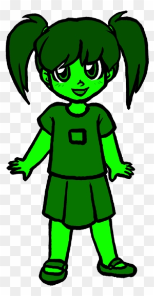 Perfectly Generic Girl By Megarose - Art - Free Transparent PNG Clipart ...