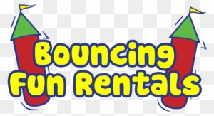 Bounce House Logo Example - Bouncing Fun Rentals - Free Transparent PNG ...