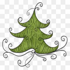 Doodle A Xmas - Christmas Tree - Free Transparent PNG Clipart Images ...