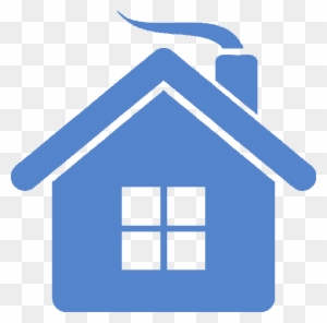 Pin Blue House Clipart - Rent Icon - Free Transparent PNG Clipart ...