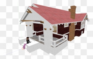 Mmd Small House Dl By Nekovampire95 - House Mmd - Free Transparent PNG ...