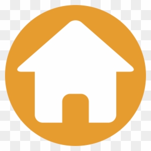 Back, Default, Home, Homepage Icon - Home Icon Png Orange - Free ...