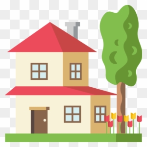 House With Garden Emoji - House Emoji - Free Transparent PNG Clipart ...