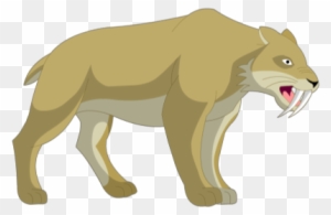 How Much Do You Know About The Saber Tooth Tiger Facts - Cartoon Saber ...