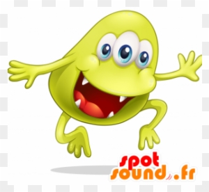New Big Yellow Monster, Fun And Original Mascot - Mascot - Full Size ...