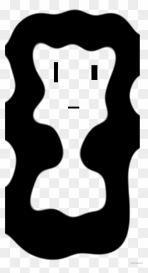 Small Bear Animal Free Black White Clipart Images Clipartblack - Gummy ...