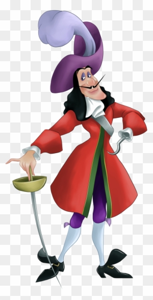 Pirate Clipart Captain Hook - Jake And The Neverland Pirates Captain ...