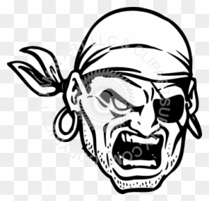 Screaming Pirate - Free Transparent PNG Clipart Images Download