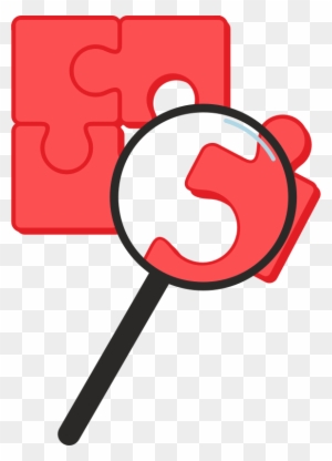 Red Magnifying Glass - Red Magnifying Glass Clipart - Full Size PNG ...
