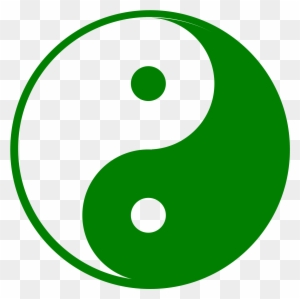 Big Image - Yin Yang Green - Free Transparent PNG Clipart Images Download