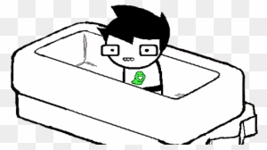 Homestuck Clipart Dave - John Egbert No Background - Free Transparent ...