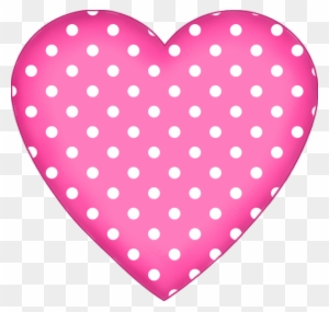 Polka Dot Heart Clipart - Free Transparent PNG Clipart Images Download