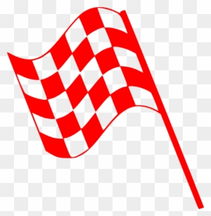 Checked Flag Red Clip Art At Clker - Red Checkered Flag - Free ...