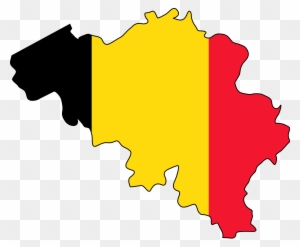 Belgium Flag Map Png - Free Transparent PNG Clipart Images Download