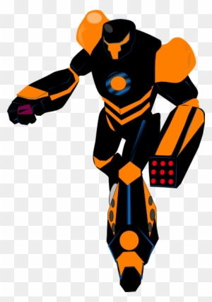 Bull Robot Clip Art At Clker - Scary Robot Clipart - Free Transparent ...